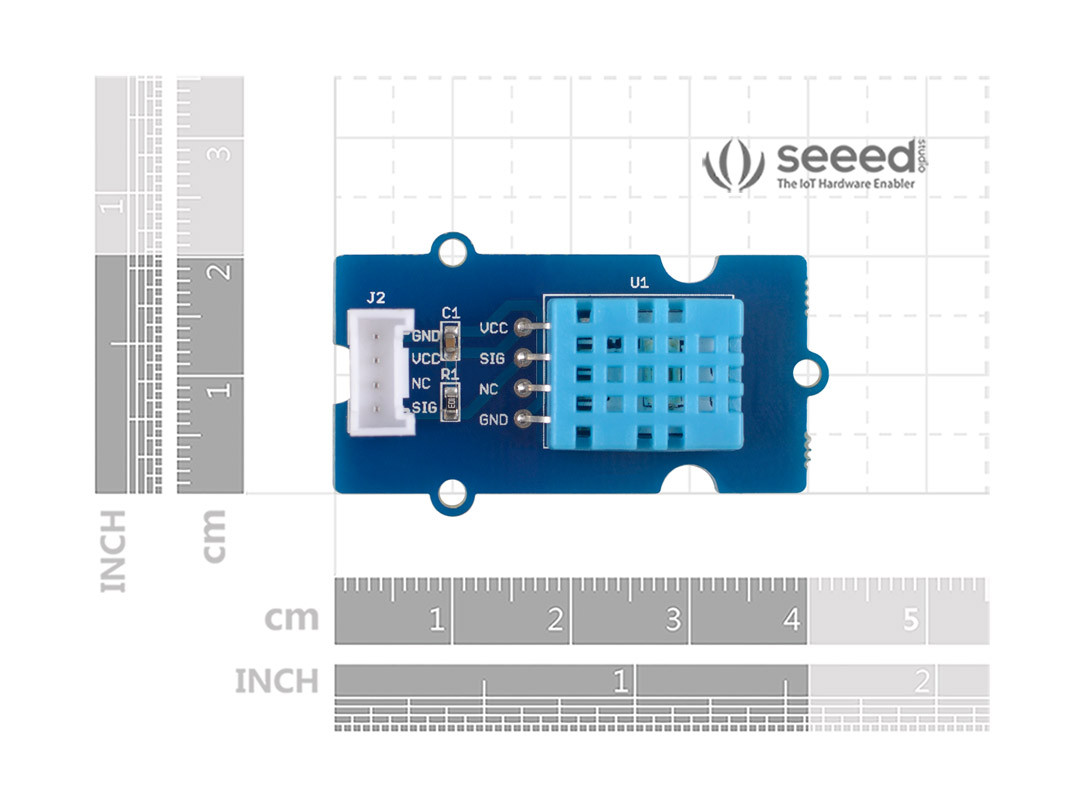 Grove - Temperature & Humidity Sensor (DHT11) - Seeed Studio