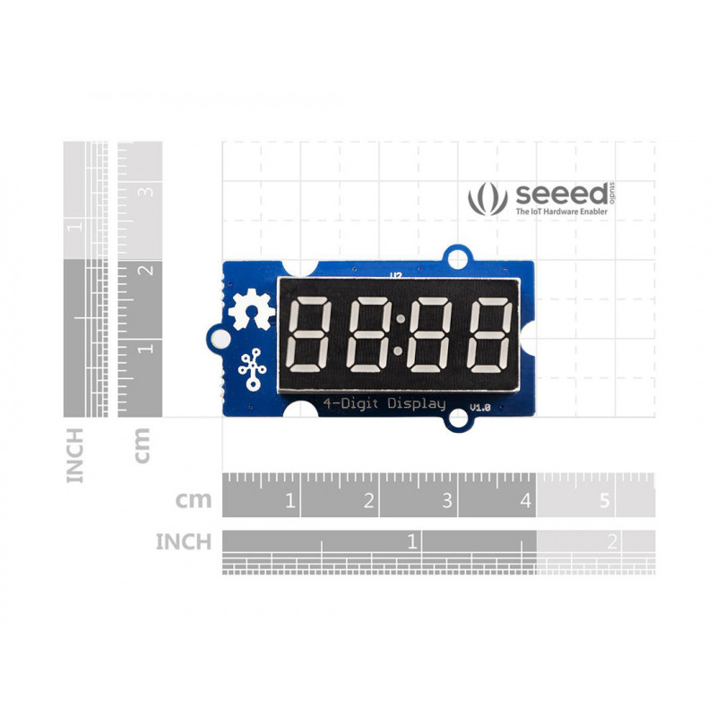 Grove - 4-Digit Display - Seeed Studio