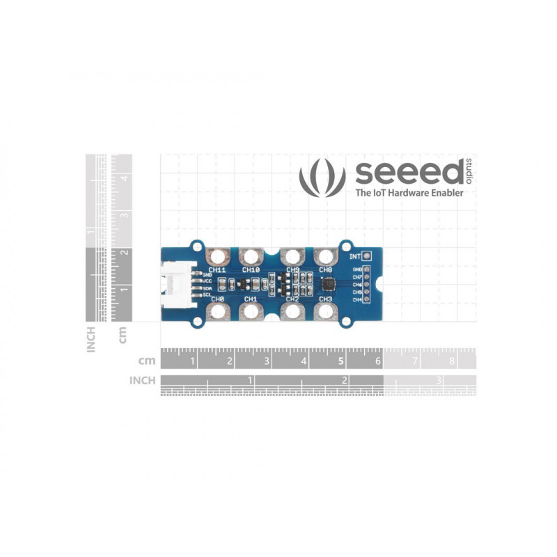 Grove - 12 Key Capacitive I2C Touch Sensor V2 (MPR121) - Seeed Studio