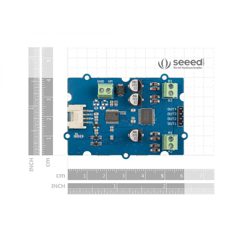 Grove - I2C Motor Driver (TB6612FNG) - Seeed Studio