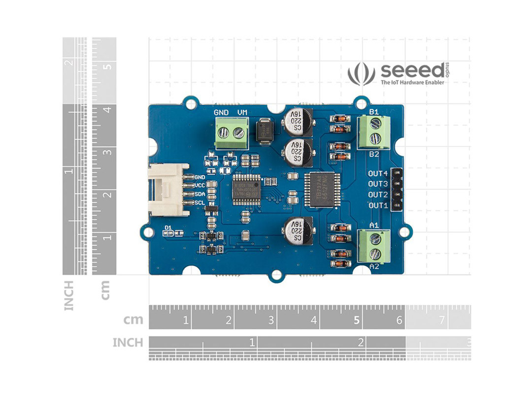 Grove - I2C Motor Driver (TB6612FNG) - Seeed Studio