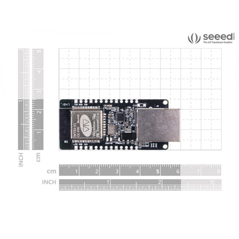 Serial To Ethernet Module Based On Esp32 Series Wt32 Eth01 Seee