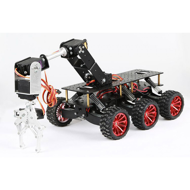 Robot Car Kit-6WD Off-Road Chassis Kit - Seeed Studio
