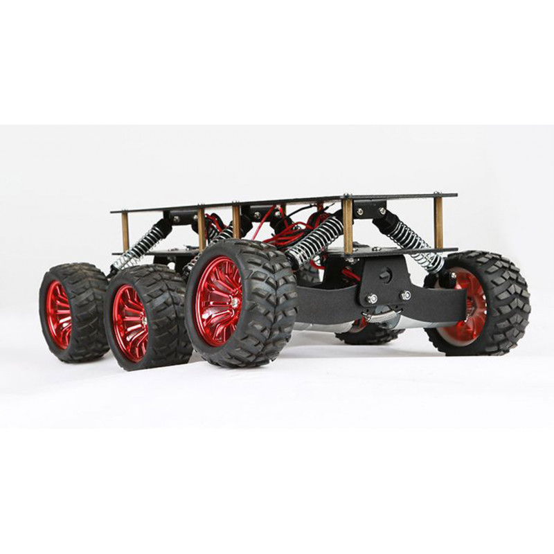 Robot Car Kit-6WD Off-Road Chassis Kit - Seeed Studio
