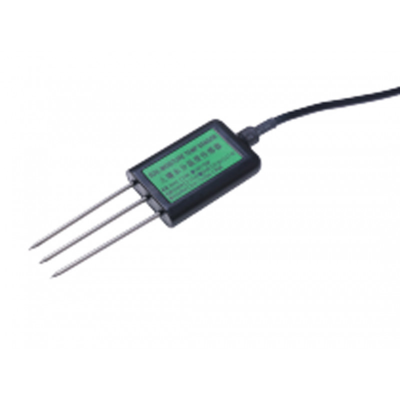 Industrial-grade Soil Moisture & Temperature Sensor MODBUS-RTU RS48...