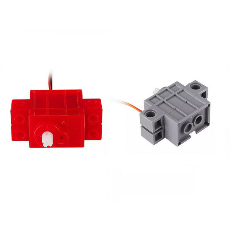 Kittenbot LEGO compatible 270° Geek Servo & 360° Geek Motor - Seeed...
