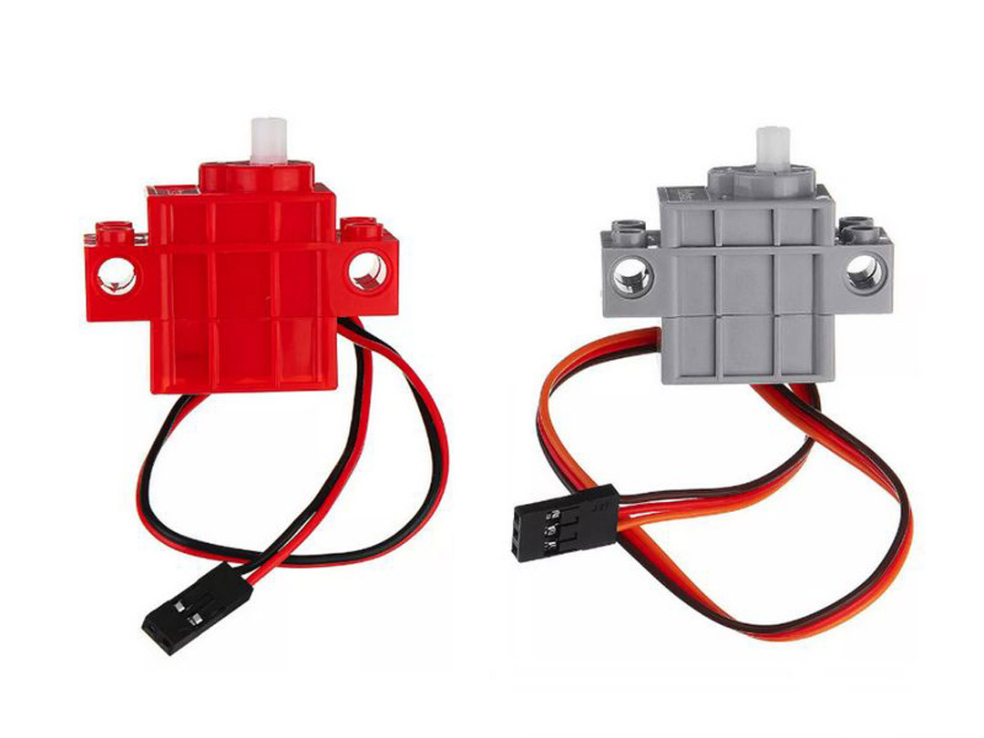 Kittenbot LEGO compatible 270° Geek Servo & 360° Geek Motor - Seeed...