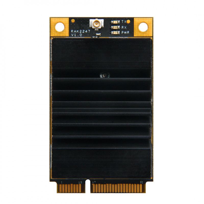 Mini PCIe LoRa Gateway Module RAK2247-SPI-868MHz - Seeed Studio