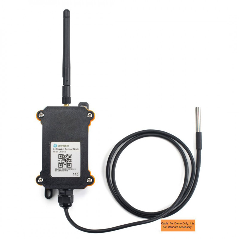 Dragino LSN50-V2 -- Waterproof Long Range Wireless LoRa Sensor Node...