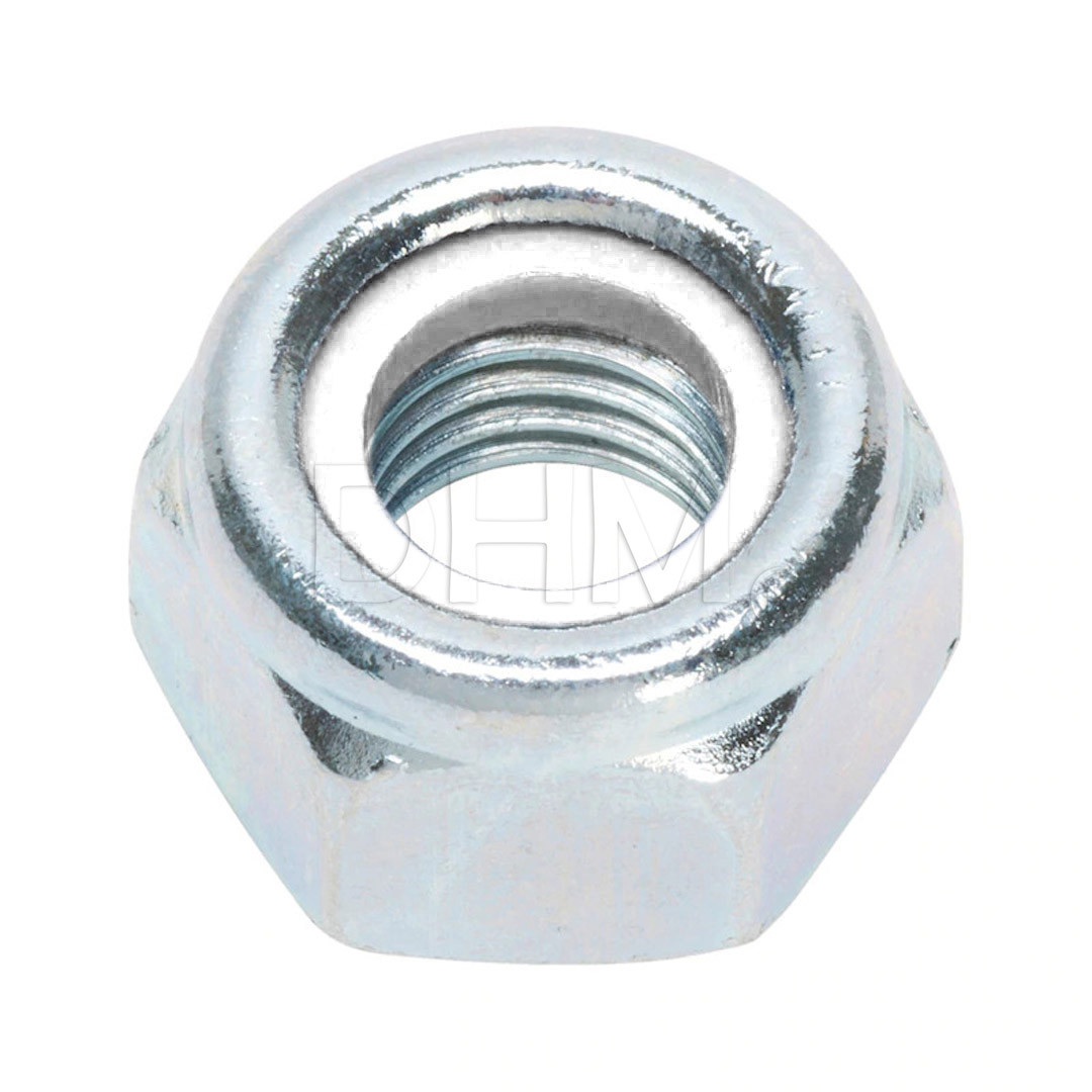 Galvanized self-locking nut M18