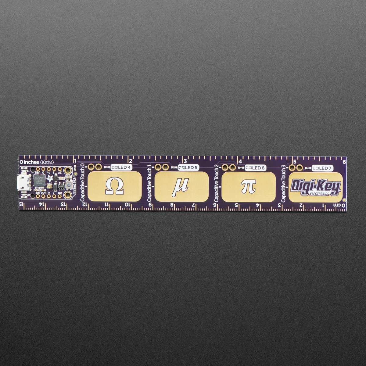 Adafruit PyRuler - Engineer Reference Ruler with CircuitPython