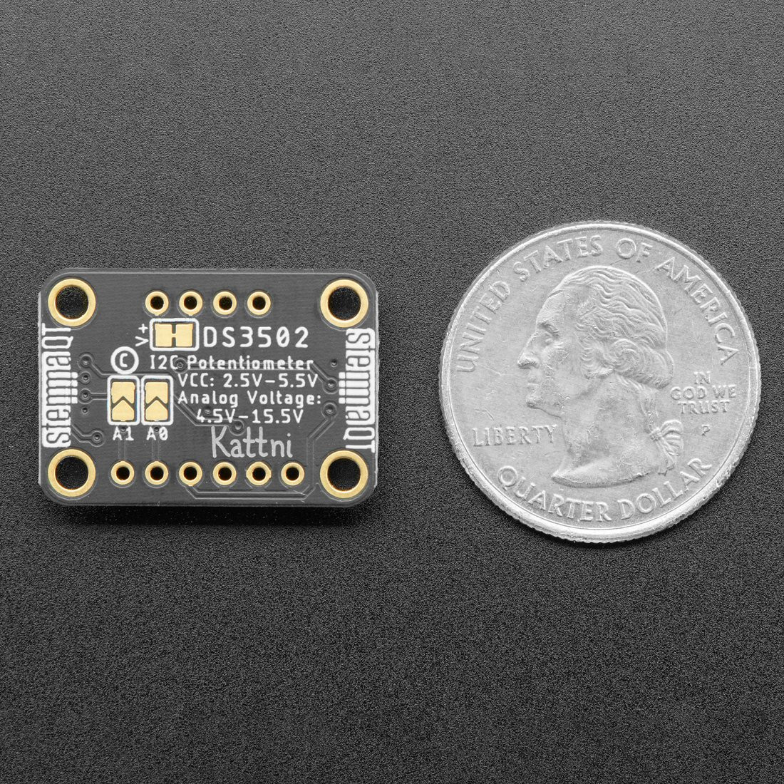 Adafruit Ds3502 I2c Digital 10k Potentiometer Breakout Stemma Qt