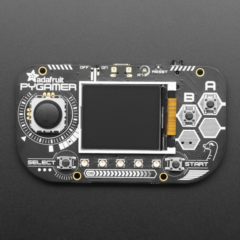 Adafruit PyGamer for MakeCode Arcade, CircuitPython or Arduino