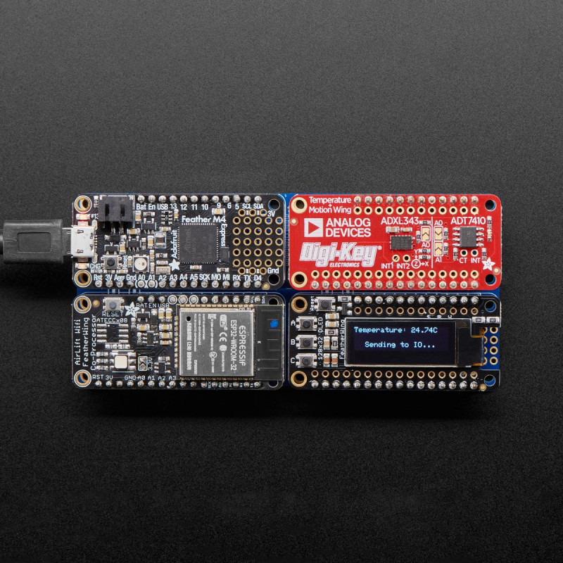 Adafruit AirLift FeatherWing ? ESP32 WiFi Co-Processor