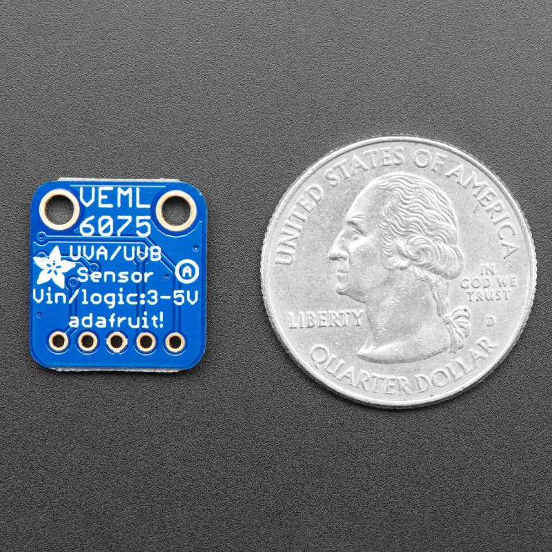 Adafruit VEML6075 UVA UVB and UV Index Sensor Breakout