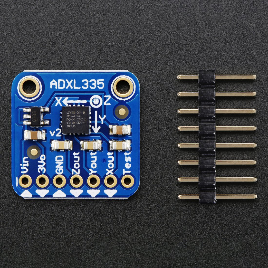 ADXL335 - 5V ready triple-axis accelerometer (+-3g analog out)