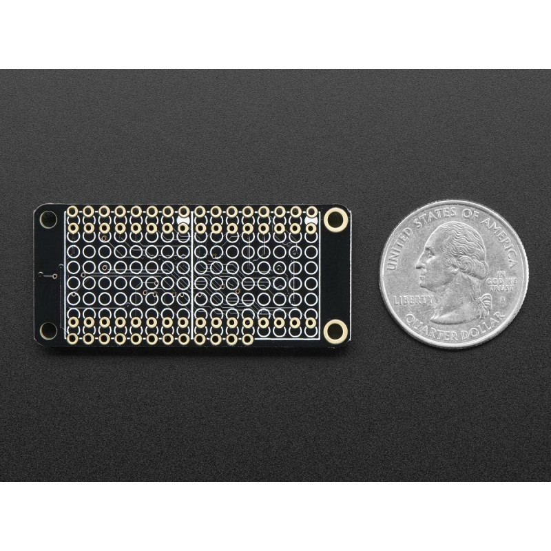 Adafruit 8x16 LED Matrix FeatherWing w/o Matrices