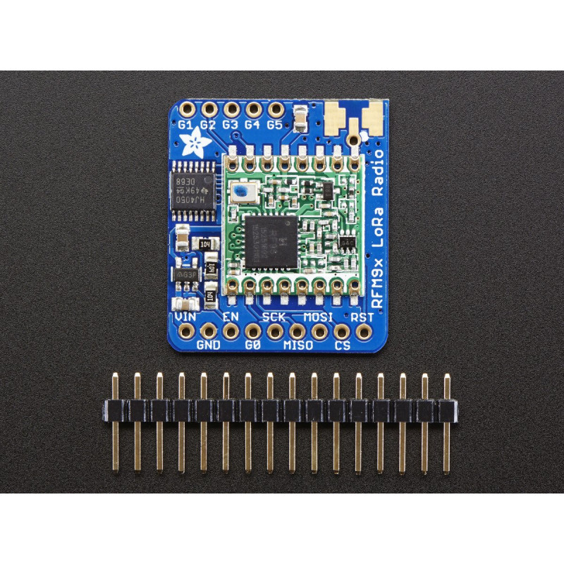 Adafruit RFM95W LoRa Radio Transceiver Breakout - 433 MHz