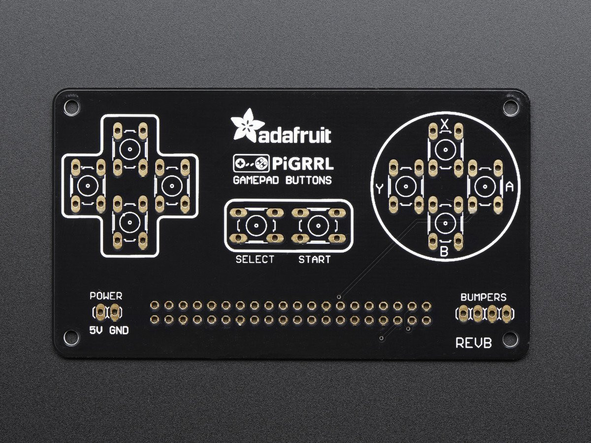 PiGRRL 2.0 Custom Gamepad PCB