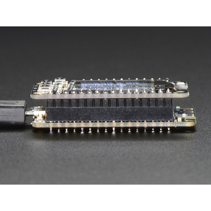 Short Feather Male Headers - 12-pin and 16-pin Male Header Set