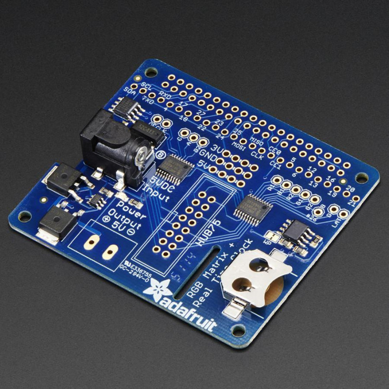 Adafruit RGB Matrix HAT + RTC for Raspberry Pi - Mini Kit