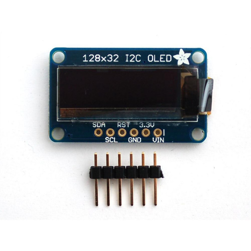 Adafruit Monochrome 128x32 I2C OLED graphic display