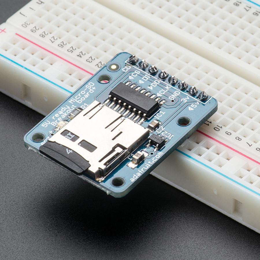 Adafruit microSD card breakout board