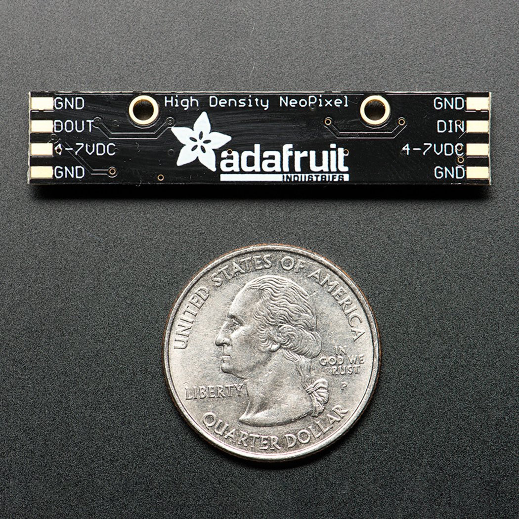 NeoPixel Stick - 8 x 5050 RGB LED with Integrated Drivers