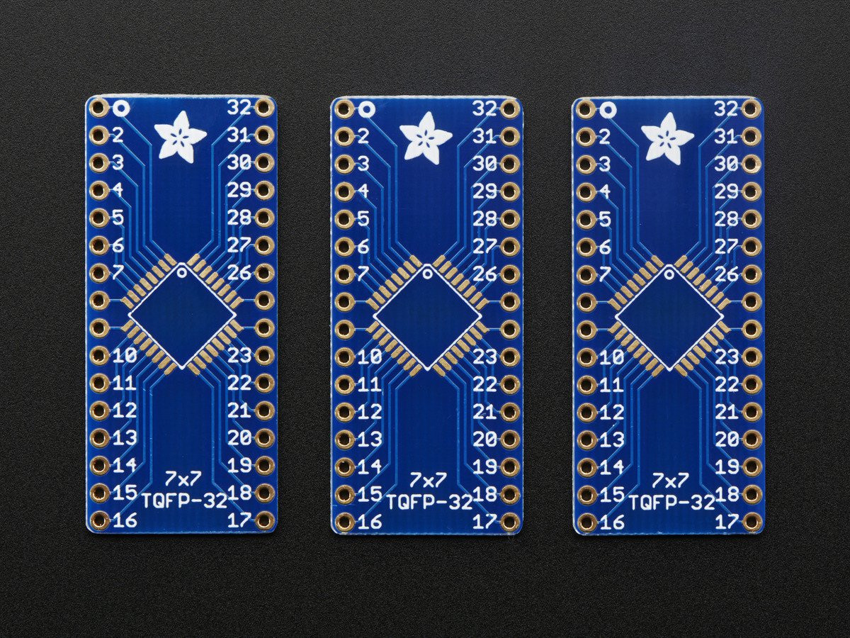 Adafruit SMT Breakout PCB for QFN or TQFP - 32 pin