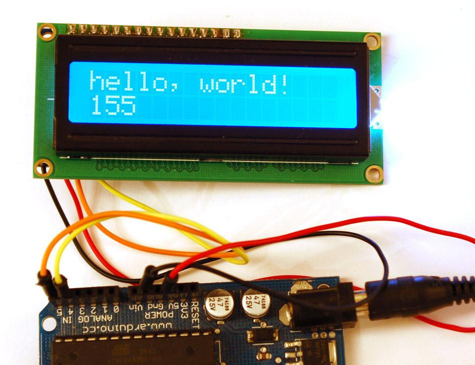 Adafruit I2C / SPI character LCD backpack