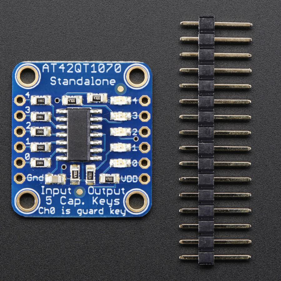 Adafruit Standalone 5-Pad Capacitive Touch Sensor Breakout