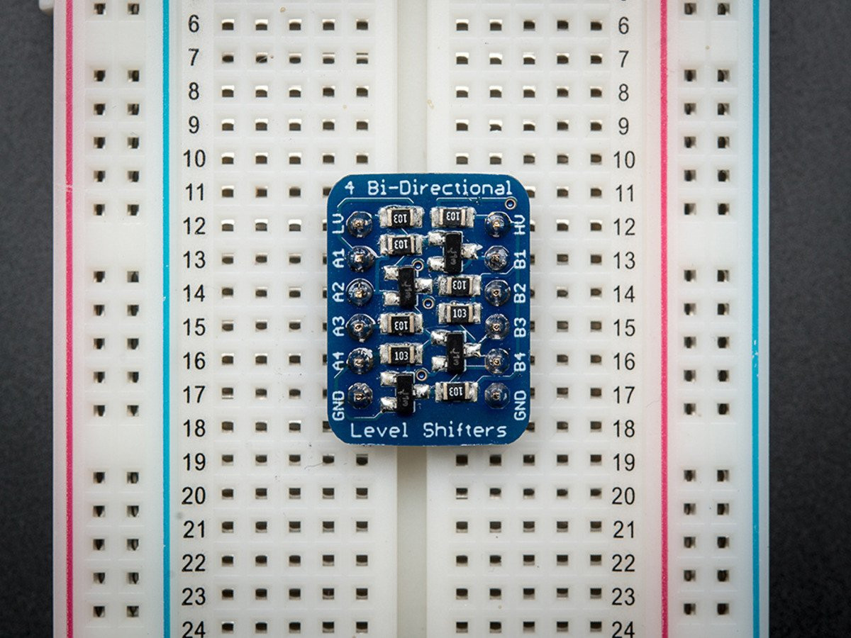 Adafruit 4-channel I2C-safe Bi-directional Logic Level Converter