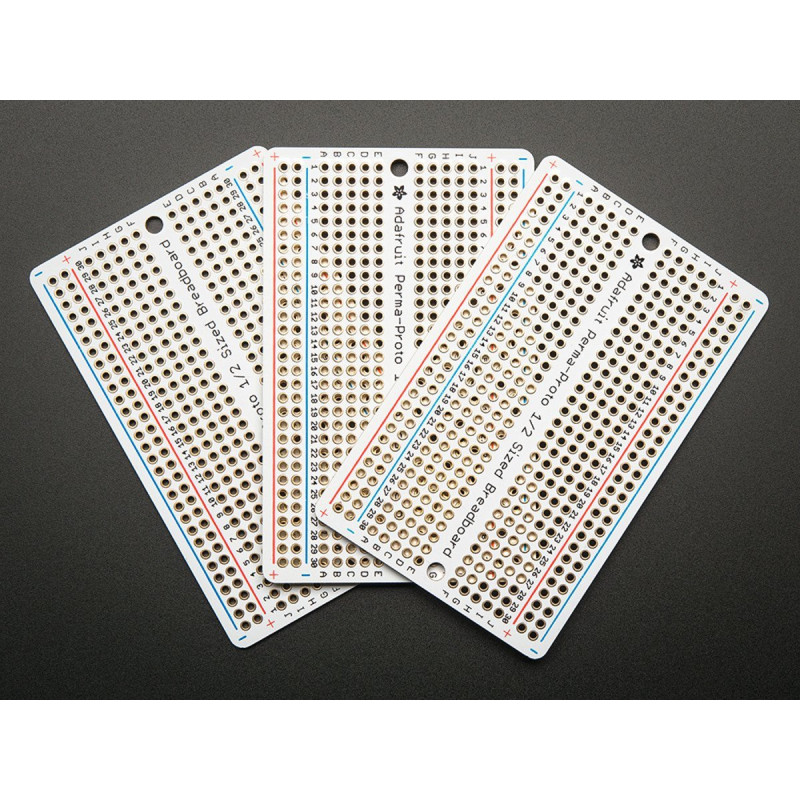 Adafruit Perma-Proto - pack of 3 - Full size