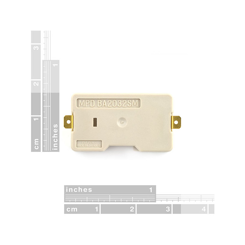 Coin Cell Battery Holder - 20mm (Sewable)