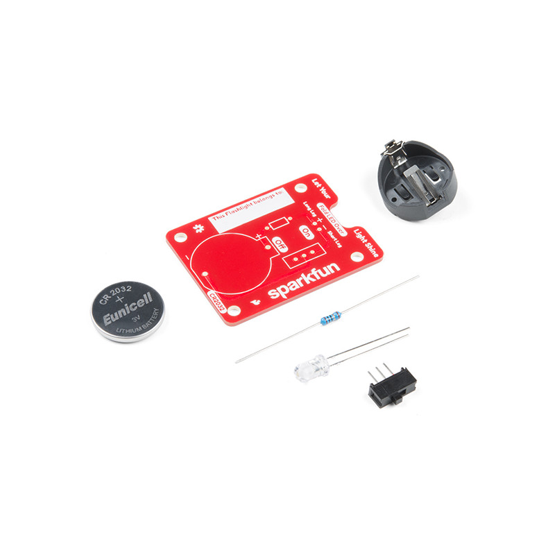 SparkFun Basic Flashlight Soldering Kit