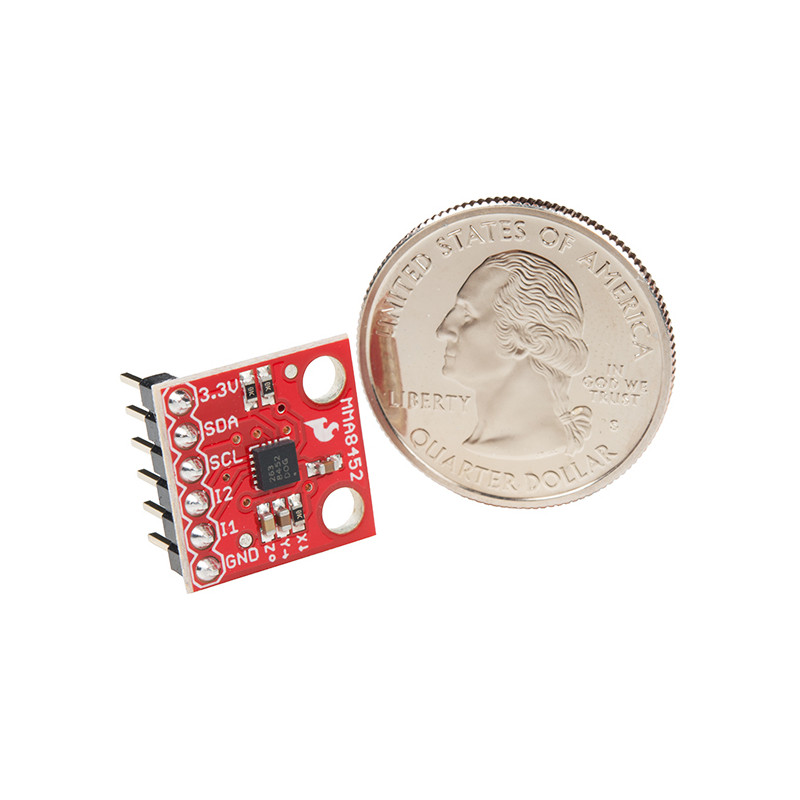 SparkFun Triple Axis Accelerometer Breakout - MMA8452Q (with Headers)