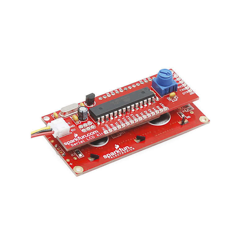 SparkFun Serial Enabled LCD Kit