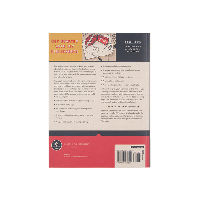 The Sparkfun Arduino Inventors Guide