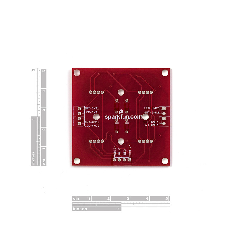 Button Pad 2x2 - Breakout PCB