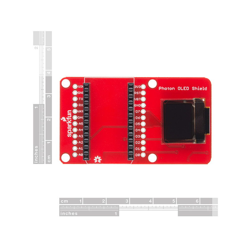 SparkFun Photon Micro OLED Shield