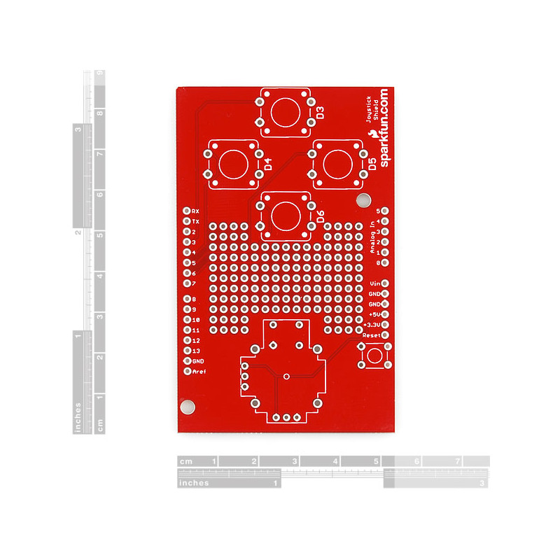 SparkFun Joystick Shield - Bare PCB