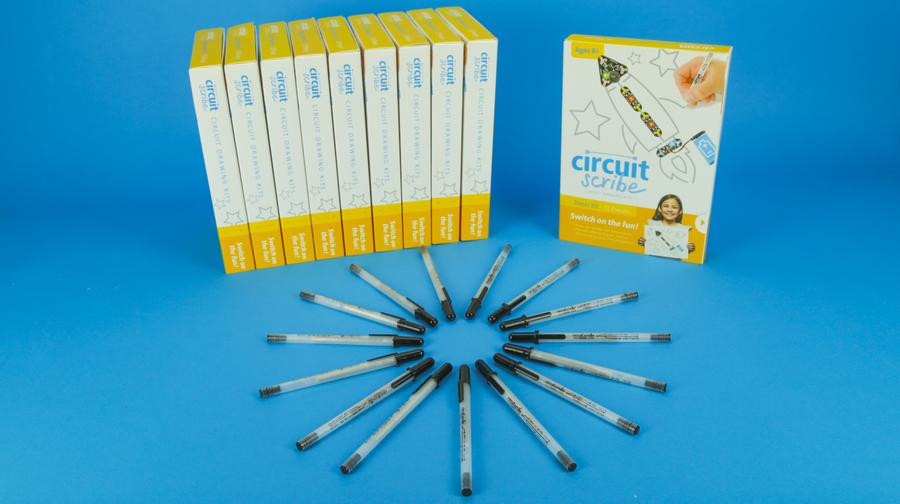 BASIC CLASSROOM KIT + ADD'L INVENTOR'S NOTEBOOK - Circuit Scribe