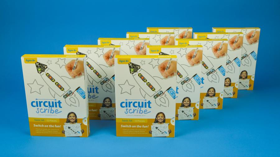 BASIC CLASSROOM KIT + ADD'L INVENTOR'S NOTEBOOK - Circuit Scribe