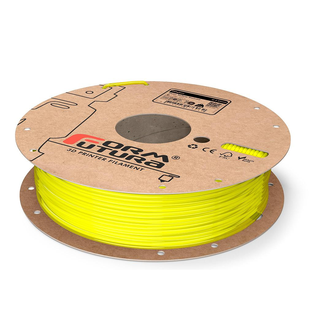 HDglass - Fluor Yellow Stained - Formfutura