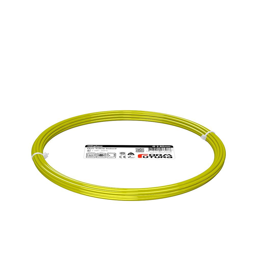 HDglass - Fluor Yellow Stained - Formfutura