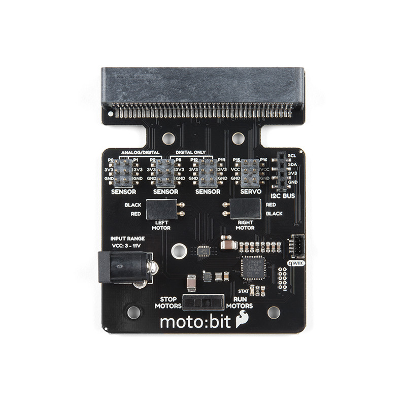 SparkFun moto:bit - micro:bit Carrier Board (Qwiic)