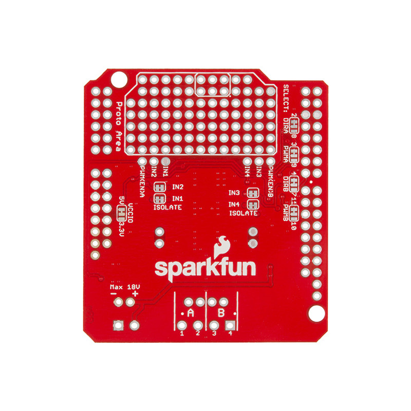 SparkFun Ardumoto - Motor Driver Shield