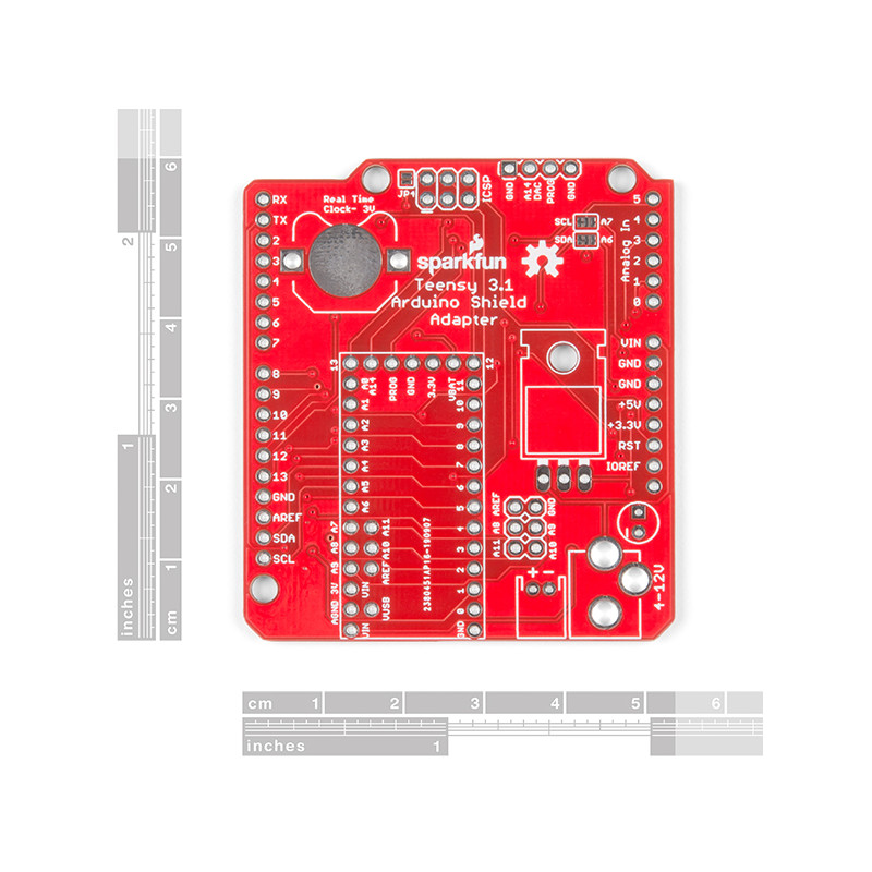 Teensy Arduino Shield Adapter