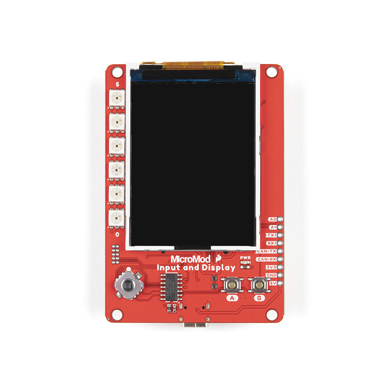 SparkFun MicroMod Input and Display Carrier Board