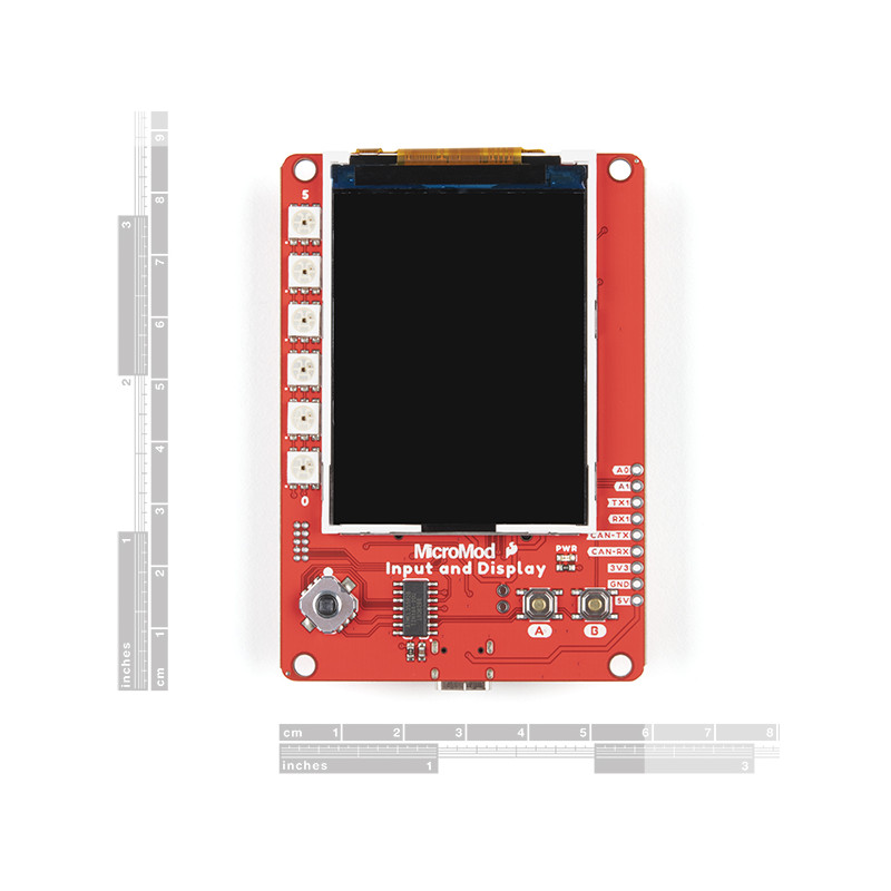 SparkFun MicroMod Input and Display Carrier Board